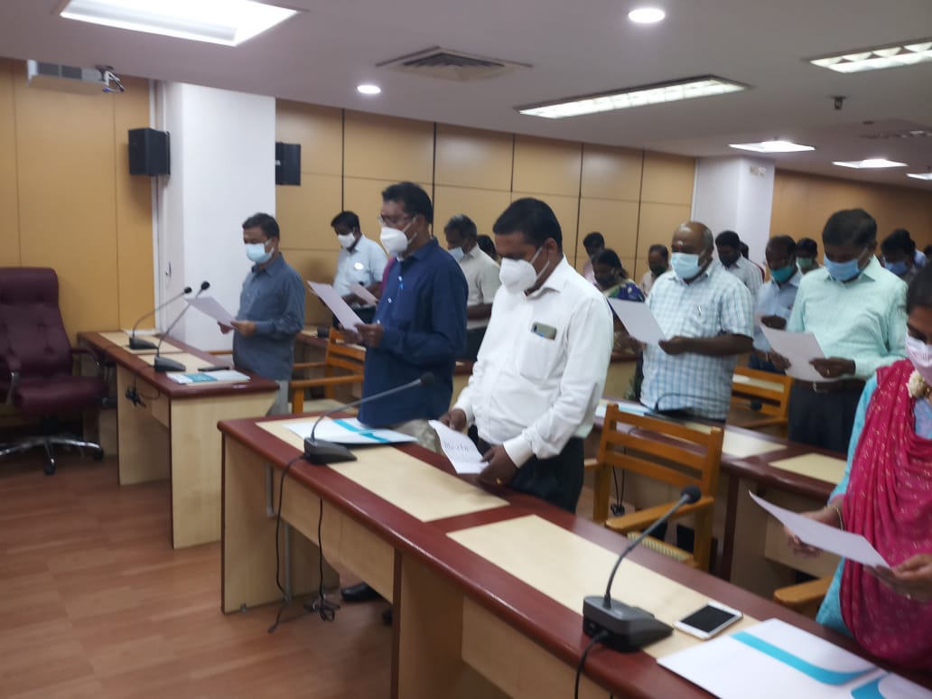 சமூக நீதி நாள் உறுதிமொழி: TASMAC